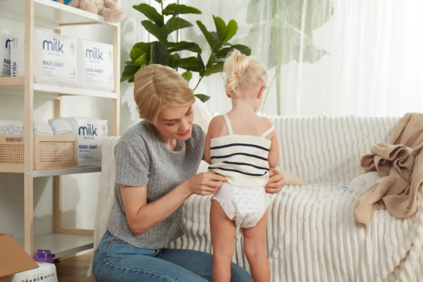 Sizing Guide | The Safest and Cleanest Diaper