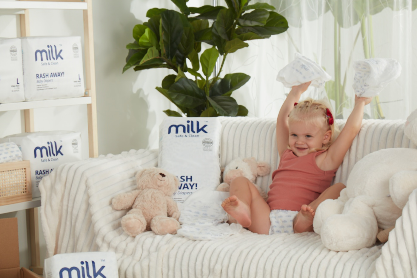 Choosing the Best Diaper for Sensitive Skin - The MILK Inc
